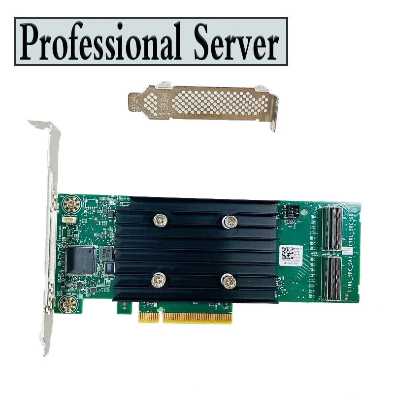 DELL PERC HBA355 H355 RAID Controller VCV6T อะแดปเตอร์ PCIe SAS3416 SFF-8654 12กิกะไบต์/วินาที