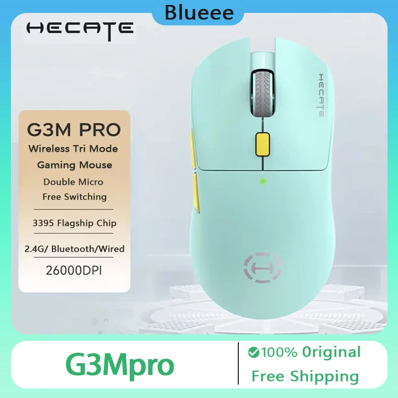 HECATE-G3MPro-Transparent-Mouse-Tri-mode-Wireless-Silent-Lightweight ...