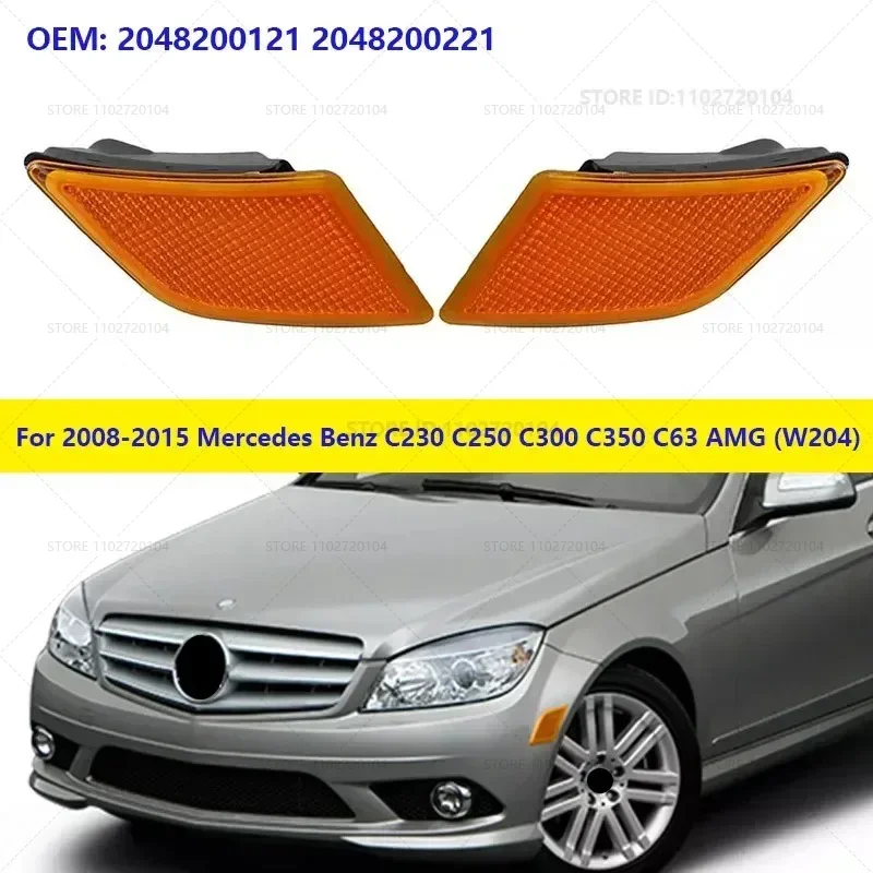 For-2008-2015-Mercedes-Benz-C-Class-C230-C250-C300-C350-C63-AMG-W204 ...