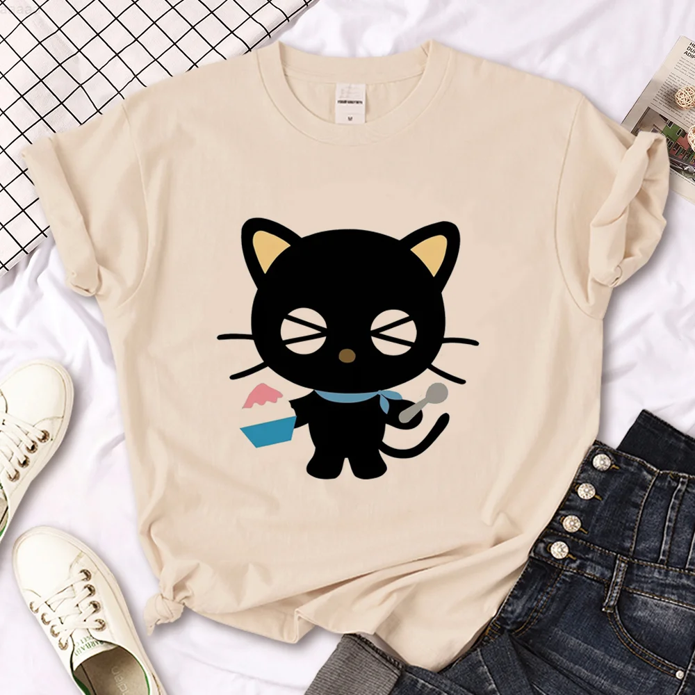 Chococat top women summer manga t shirts girl manga 2000s clothes ...