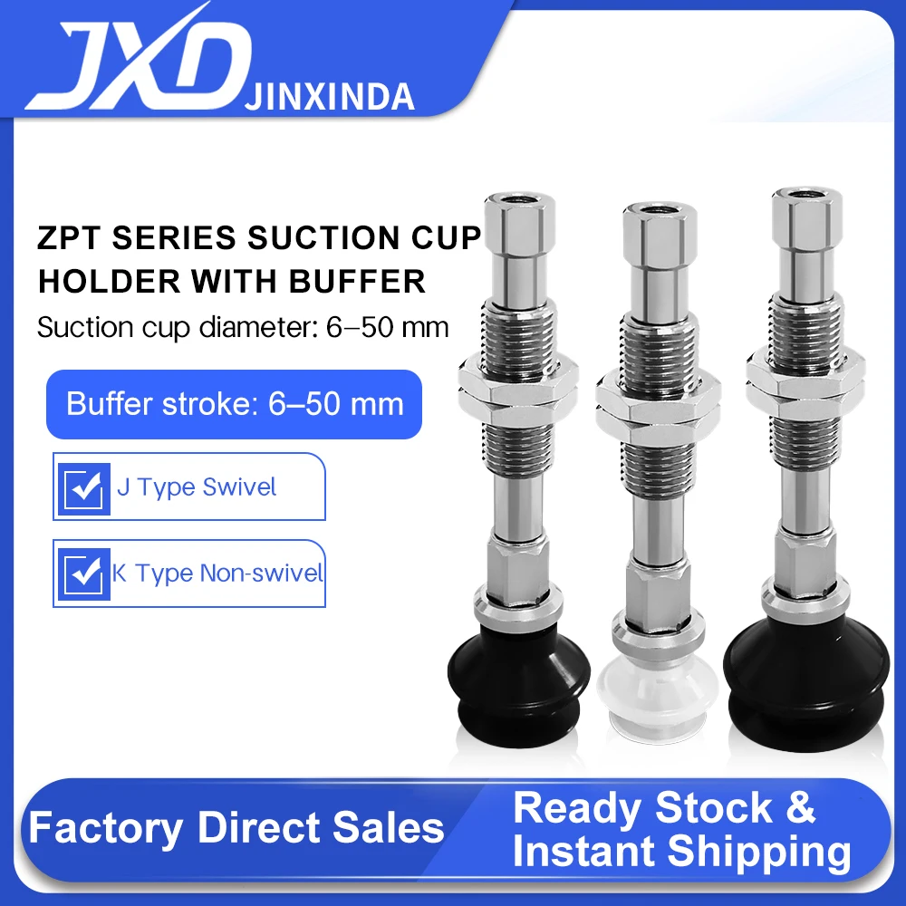 JXD ZPT Series Vacuum Pad ZPT02/04/06/08UN-J/K6/10/15/25-B5-A8 Heavy ...