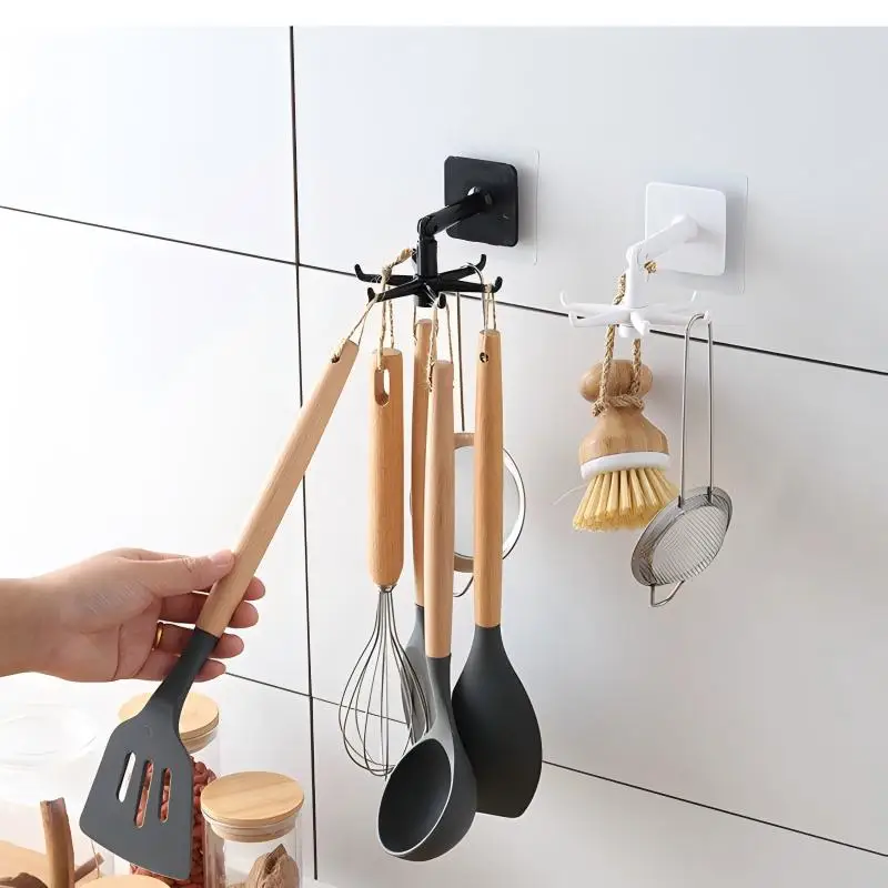 Kitchen Organizer Swivel Hooks – Kitchen Staples Plus
