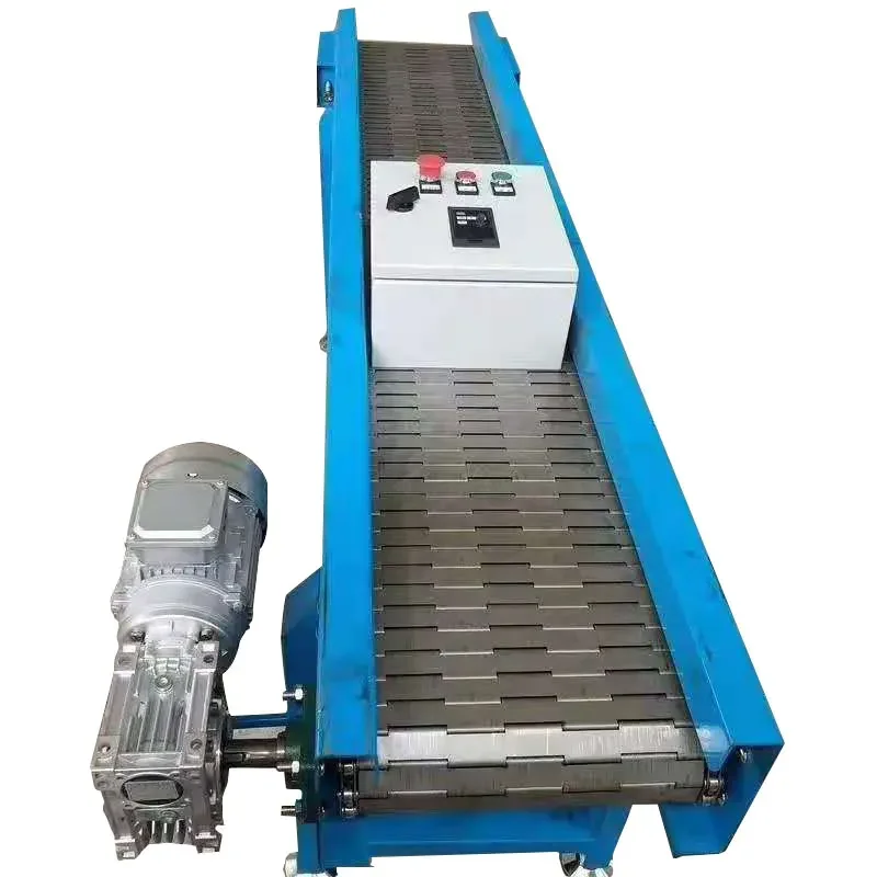 Heavy-duty-chain-plate-conveyor-Industrial-ton-buckle-plate-conveyor ...