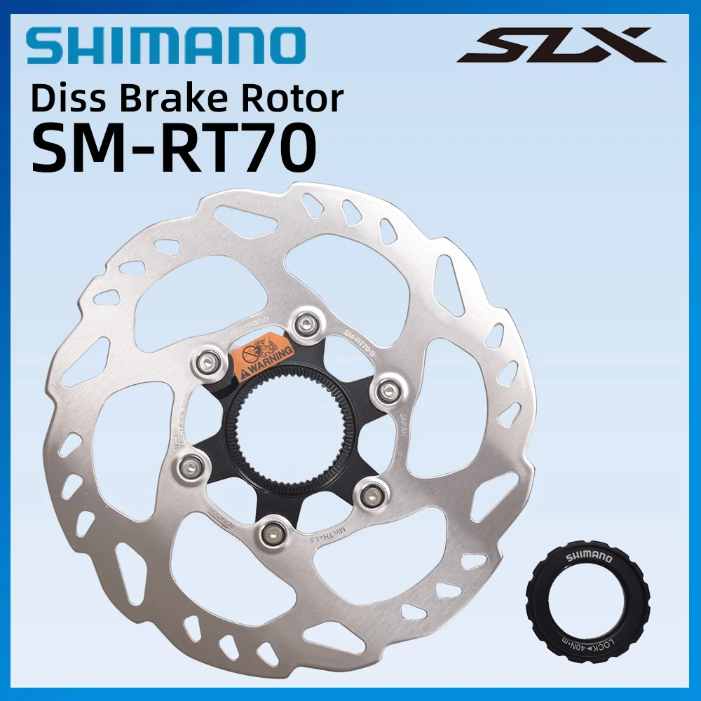 SHIMANO-SLX-SM-RT70-Disc-Brake-Rotor-203-180-160-140-mm-MTB-CENTER-LOCK ...
