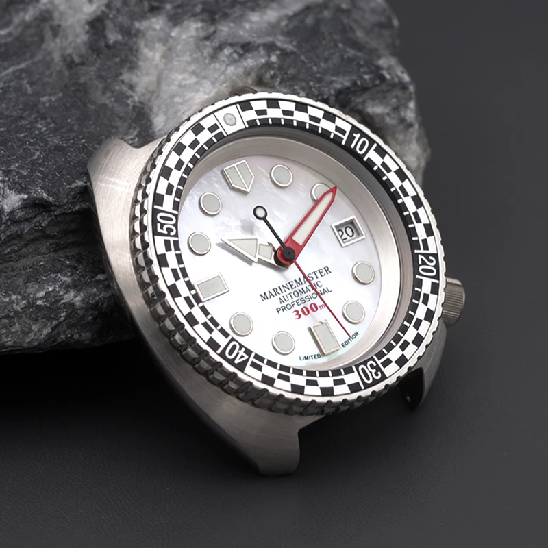 Turtle-Watch-Case-6105-NH35-Automatic-Movement-Wristwatch-Sapphire ...