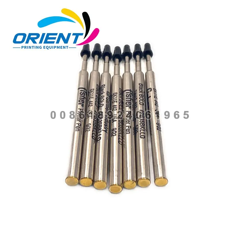 1Box-PB35BK180-Fisher-Pressurized-Plotter-Pens-3-5-Length-1-3mm-Black ...