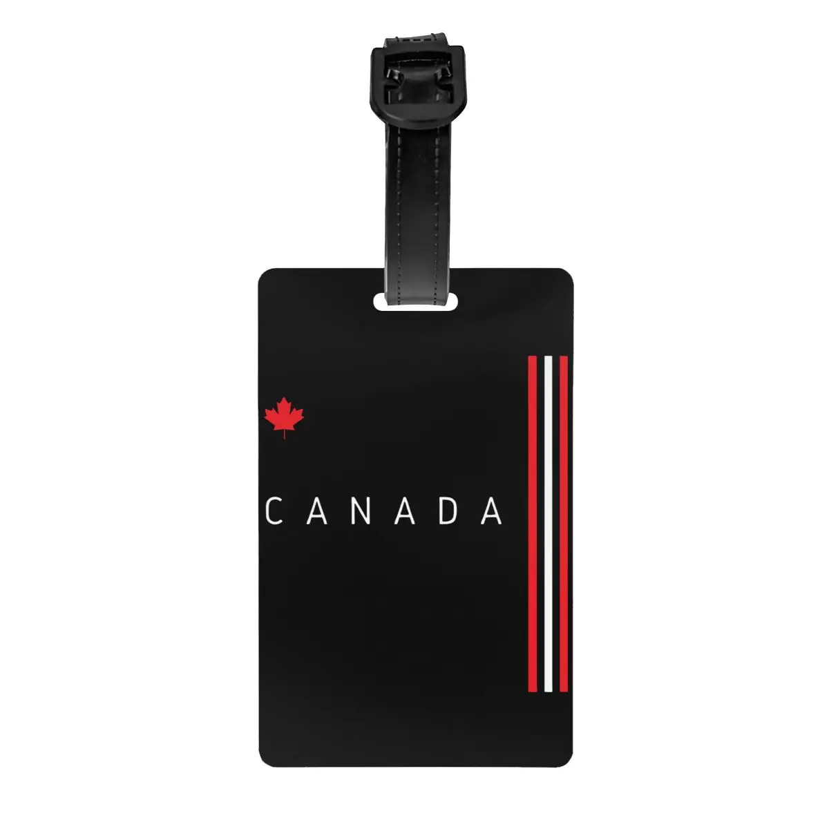 Canada Flag National Culture Luggage Tags Suitcase PVC Plastic Travel ...