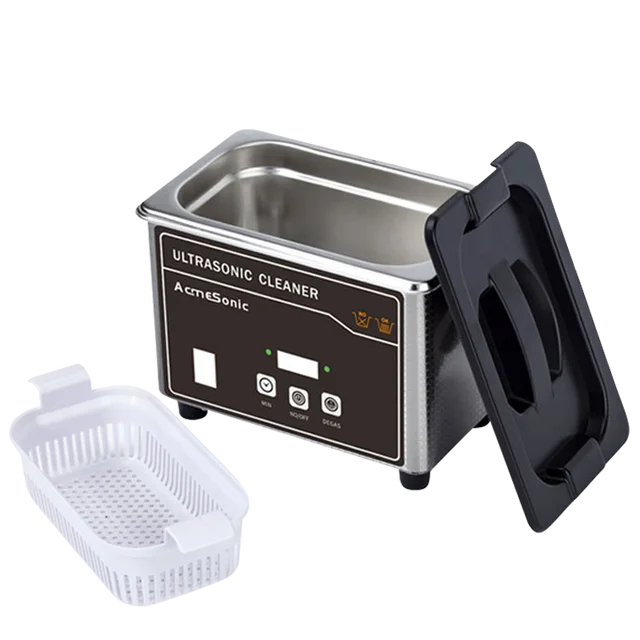 800ml Ultrasonic Cleaner Sonic Equipment Clean Metal Parts Glasses ...