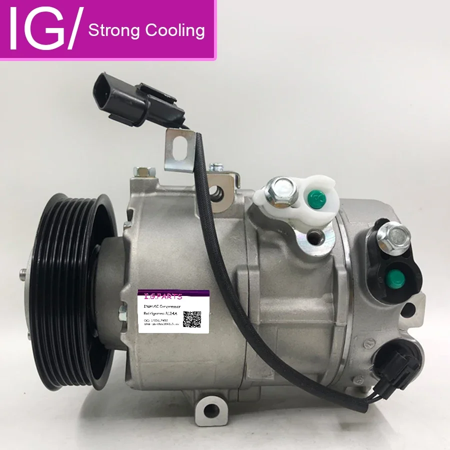 For-DVE16-air-auto-ac-compressor-for-car-Hyundai-i40-Kia-Sportage-6pk ...