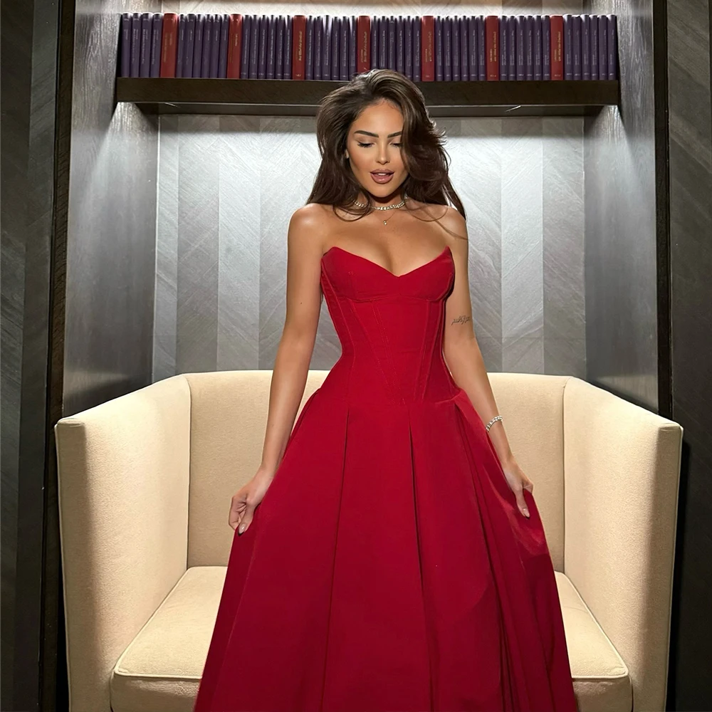 Suninheart Summer Formal Occasion Strapless Dress Sexy Elegant Fit and ...