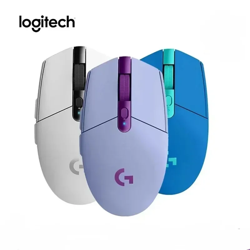 Logitech-rat-n-inal-mbrico-G304-para-juegos-de-ordenador-Mouse-ergon ...