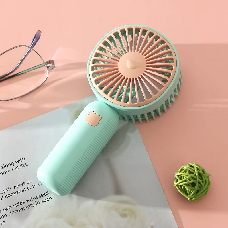 New Style – Softly Rounded Colorful Handheld Fans – Handy Fans