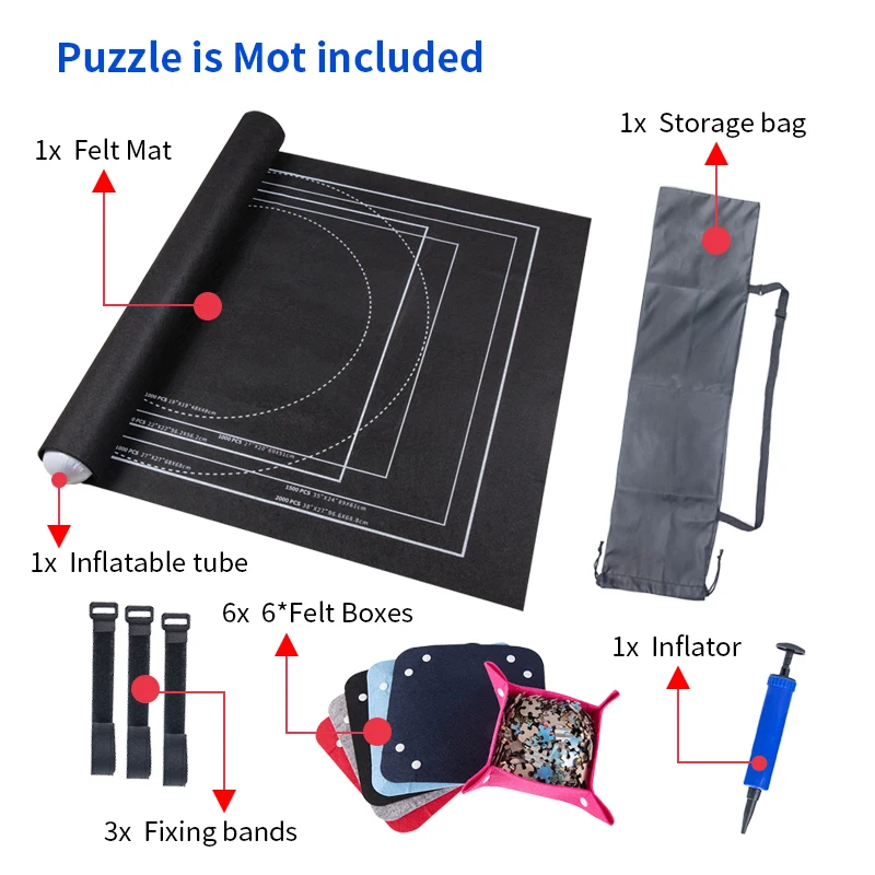 Puzzles-Mat-Jigsaw-Roll-Felt-Play-mat-Puzzles-Blanket-For-1000-2000 ...