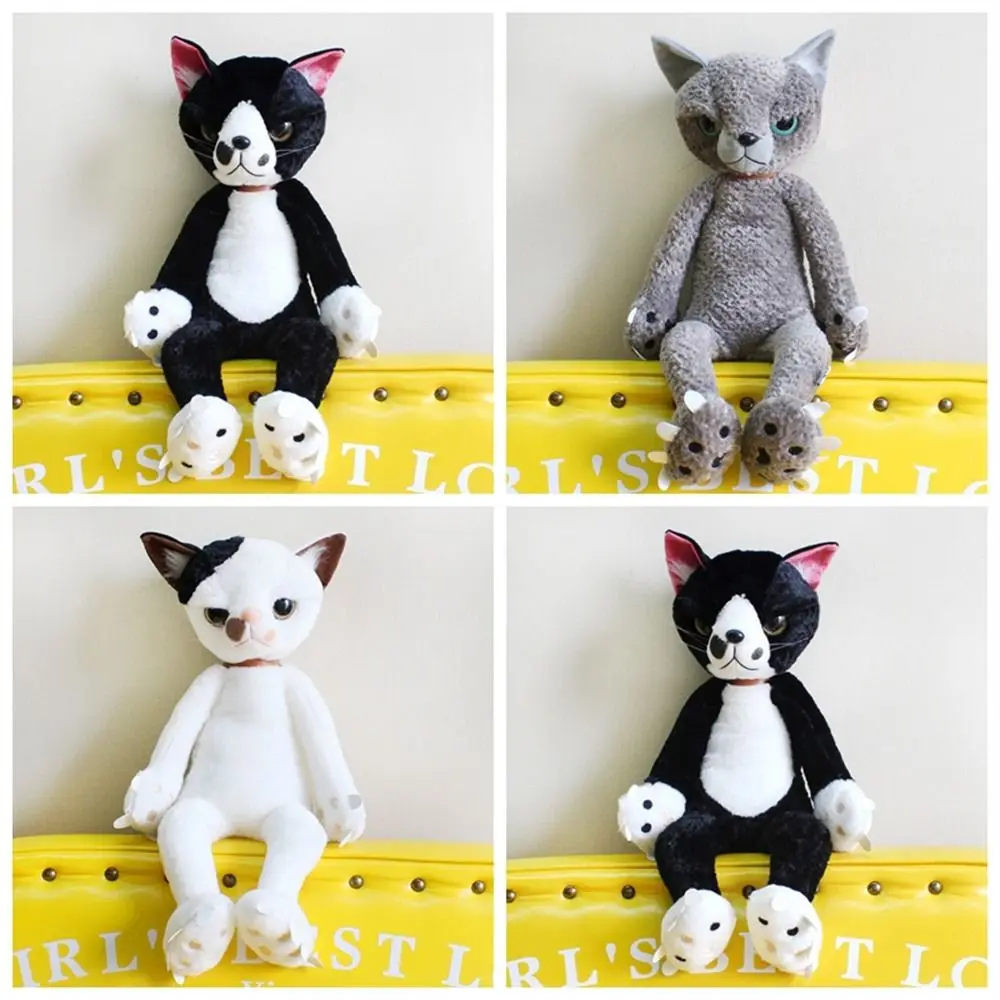 40-60cm-Stuffed-Unhappy-Cats-Plush-Toys-Japan-Scratch-Kitten-Peluche ...