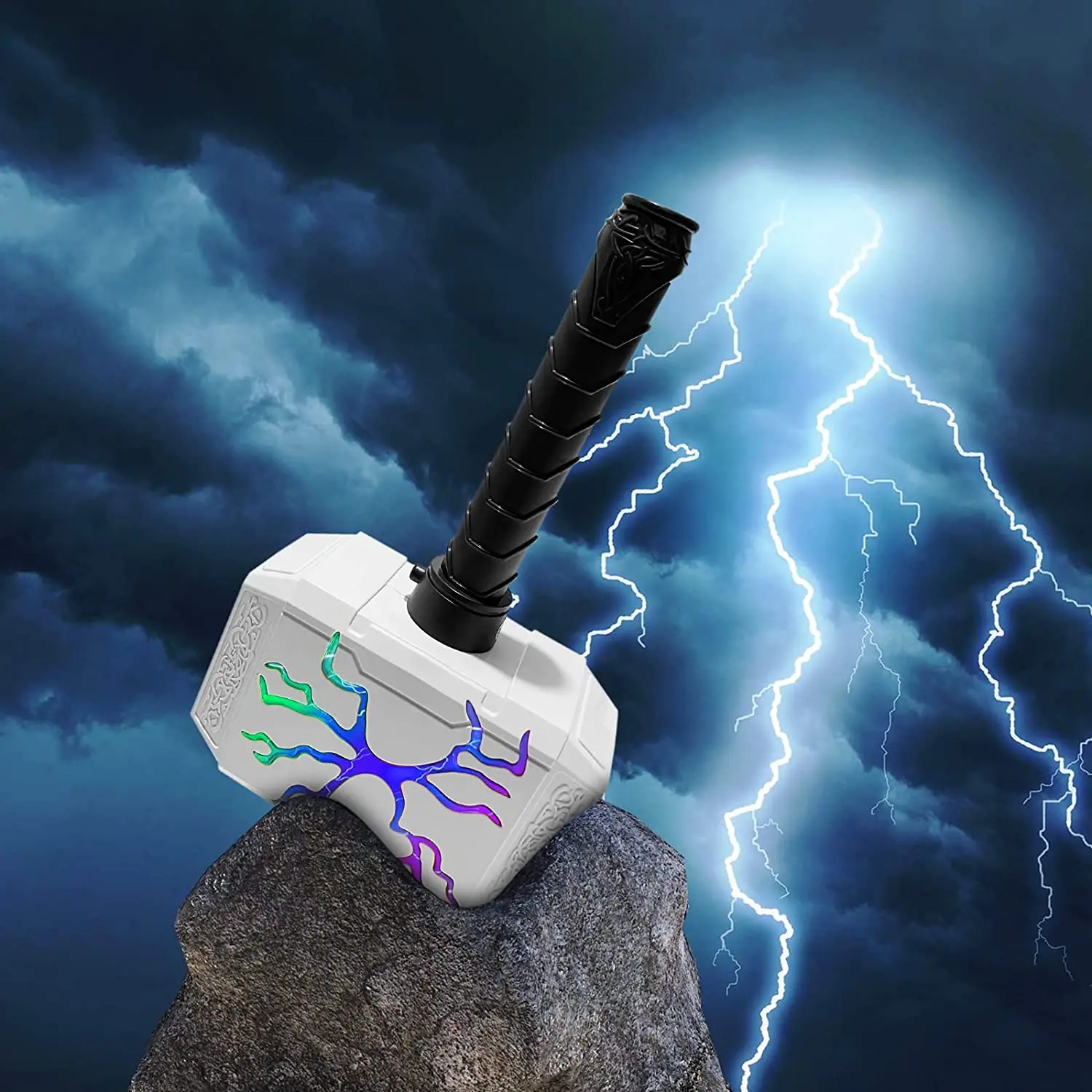 Team Parent-child Game Thunderbolt God Hammer Launcher Hero Team Boy ...
