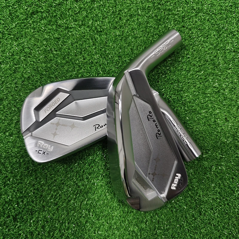 Soft-iron-forging-golf-clubs-black-silver-rainbow-golf-iron-set-7pcs-4 ...