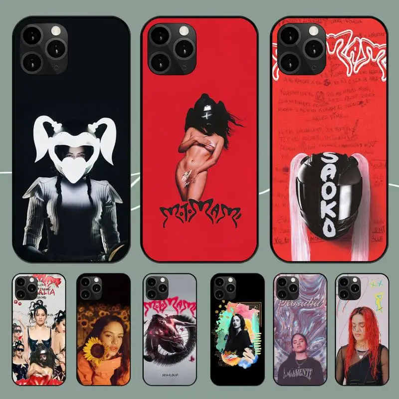 Rosalia-Spanish-singer-Phone-Case-For-iPhone-11-12-Mini-13-14-15-PRO-XS ...