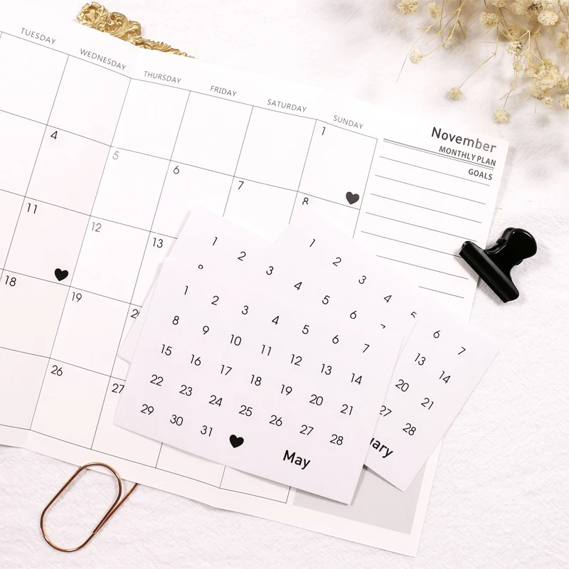 Months Printable Book Label