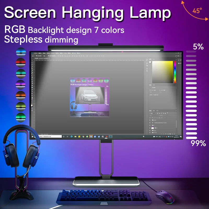 Lâmpada de mesa com escurecimento contínuo Lâmpadas de mesa com barra ...