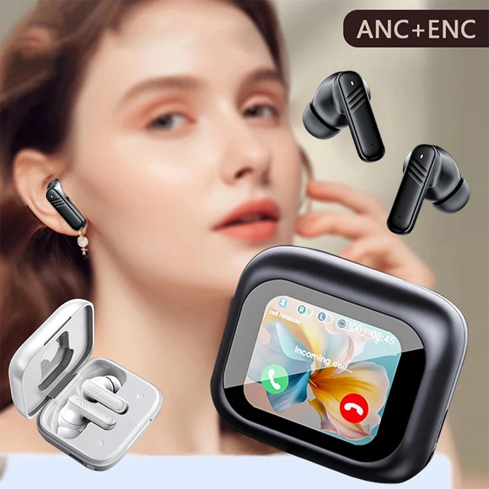 couteurs-intra-auriculaires-sans-fil-Bluetooth-LX10-casque-ANC-couteurs-antibruit-avec-micro ...