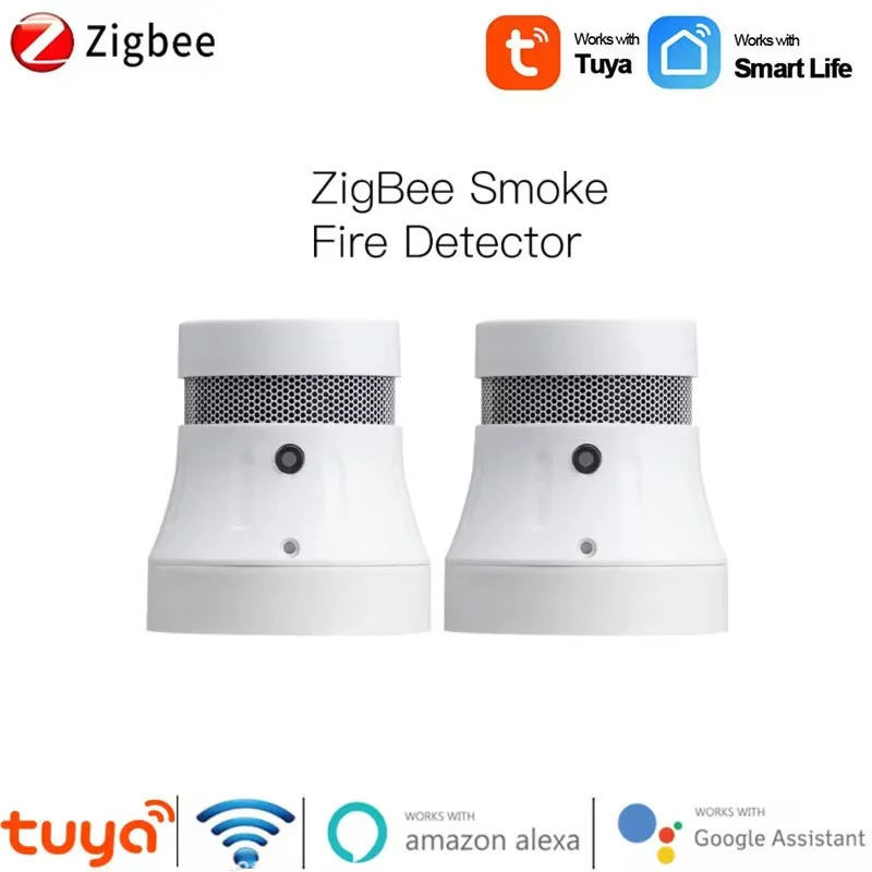 Wifi-Zigbee-Smart-Smoke-Detector-Smoke-Sensor-Wireless-Smart-Fire ...