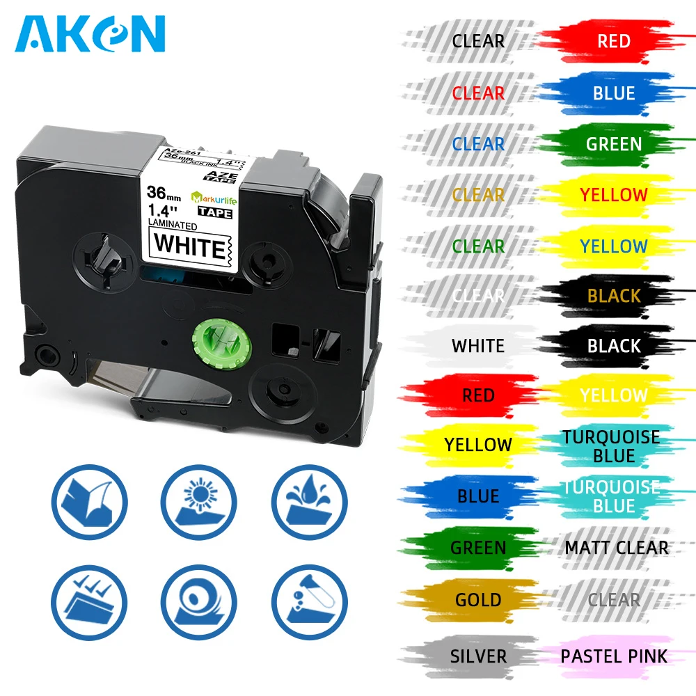 6-9-12mm-Label-Tape-Compatible-for-Brother-Ptouch-Tze-231-231-631-431 ...