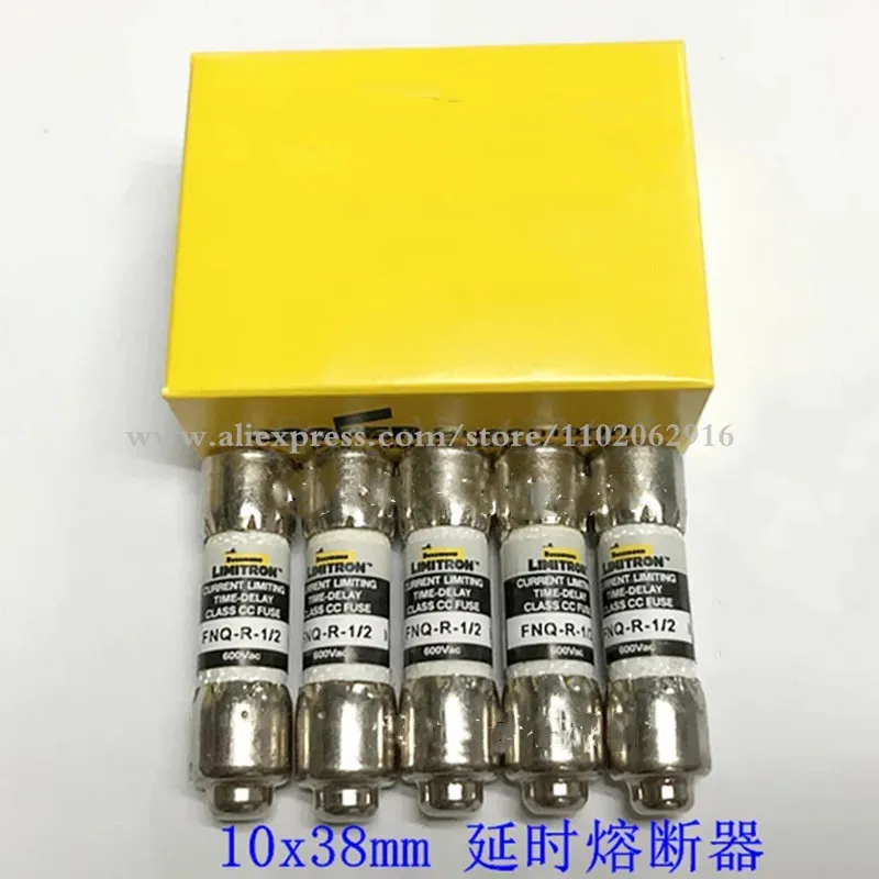 10PCS-New-Original-Limitron-TIME-DELAY-FUSE-FNQ-R-1-2-CC-TRON-Fuses-0 ...