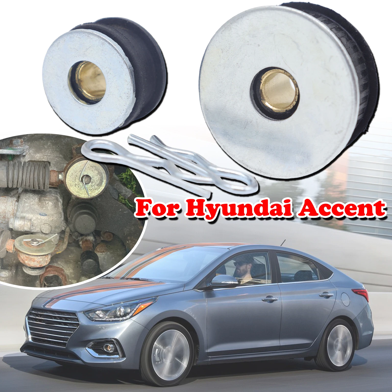 Updated For Hyundai Accent LC MC RB Manual Gear Shift Cable Linkage ...