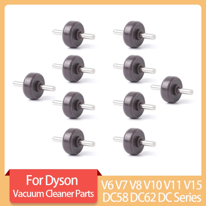Widened-Rollers-and-Axles-Wheels-Only-For-Direct-Drive-Head-Dyson-V6-V7 ...