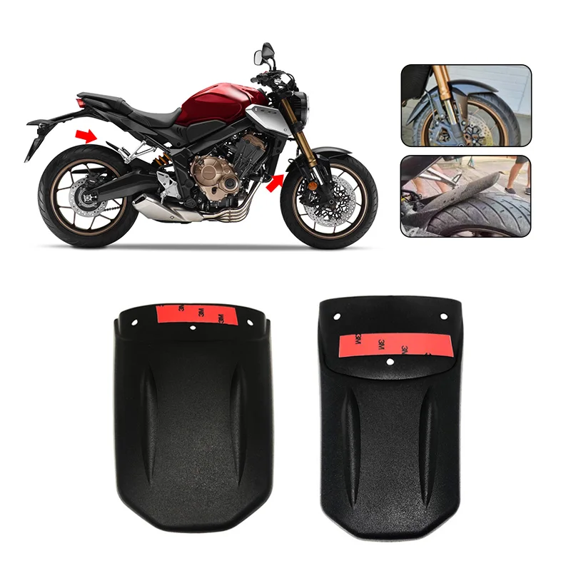 CB650R Front&Rear Mudguard Fender Rear Extender Extension For Honda CBR650R CB 650R CBR 650R ...