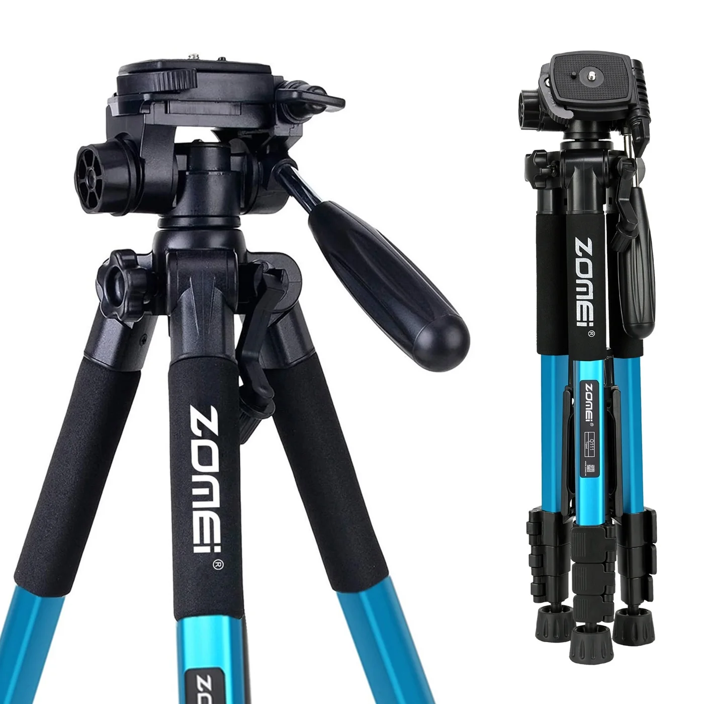 140cm-55-1in-Tall-Foldable-Camera-Tripod-Stand-with-for-Phone-DSLR ...