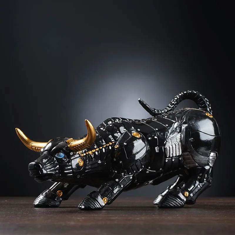 The-Miami-Bitcoin-Bull-Figurines-Animals-Model-Statue-Robot-Sculpture ...
