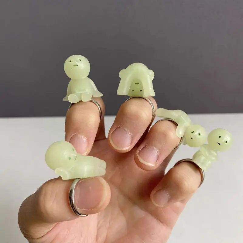 Sonny Angel Smiski Night Glow Little Man Corner Jun Kawaii Elf Action ...