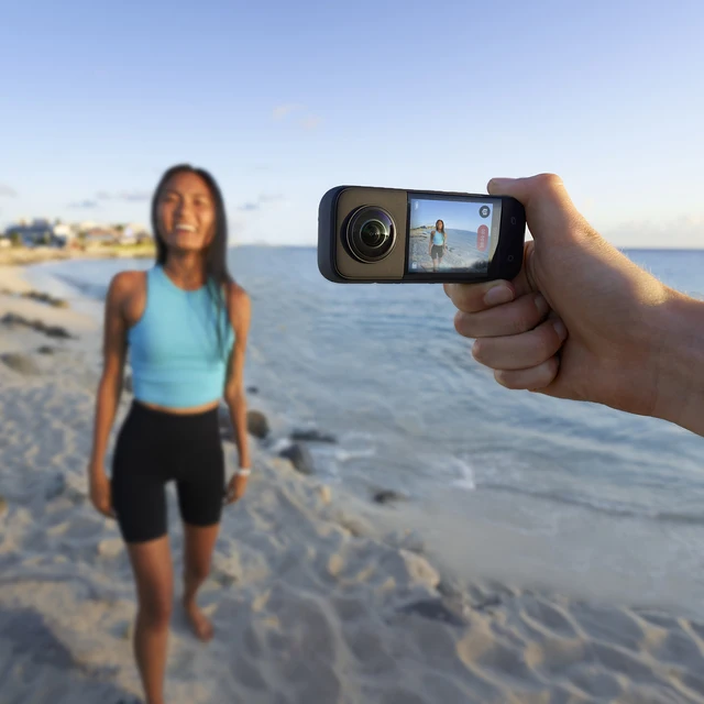 Insta360 X3 – Waterproof 360 Action Camera with 1/2" 48MP Sensors, 5.7K ...