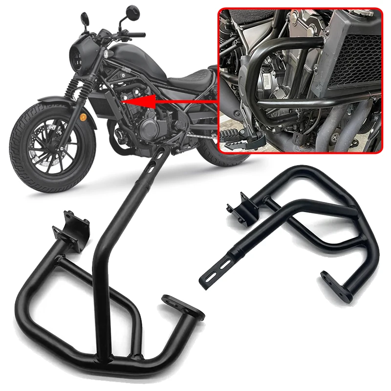 Fit-For-Honda-Rebel-CMX-300-500-2017-2021-2022-2023-Engine-Guard-Crash ...