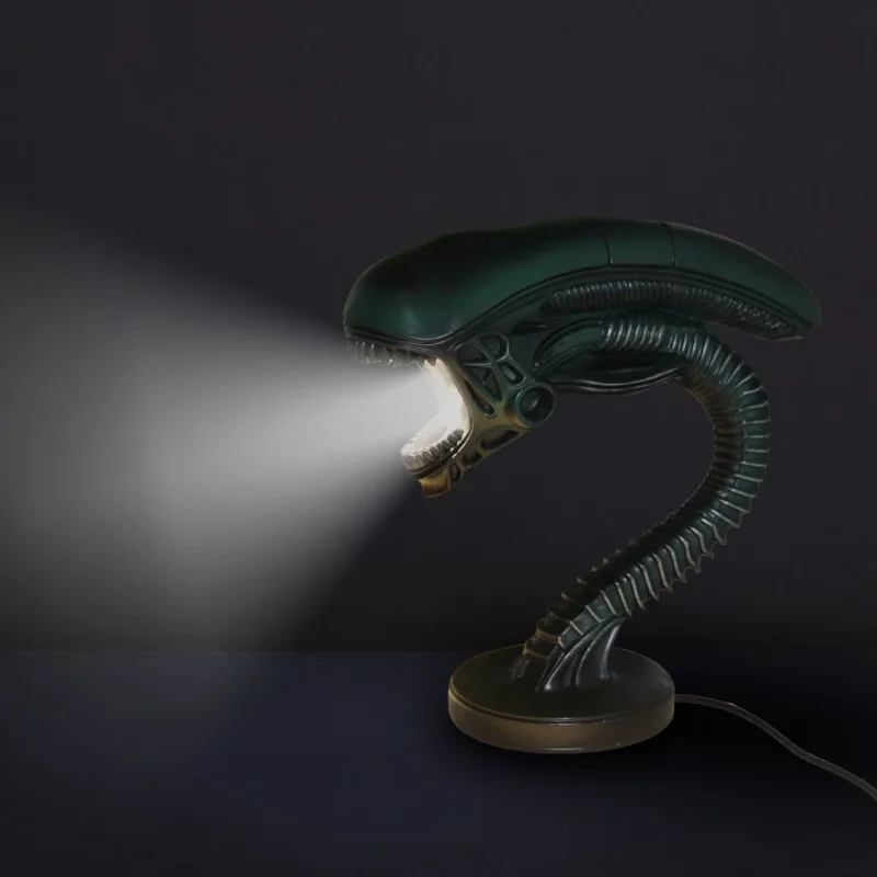 Unique Alien Creature Lamp Adjustable Height Mysterious Resin Monster ...