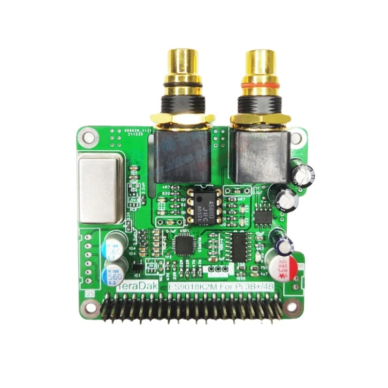 ES9018K2M Raspberry Pi Expansion Decode Board I2S DAC Digital Audio ...