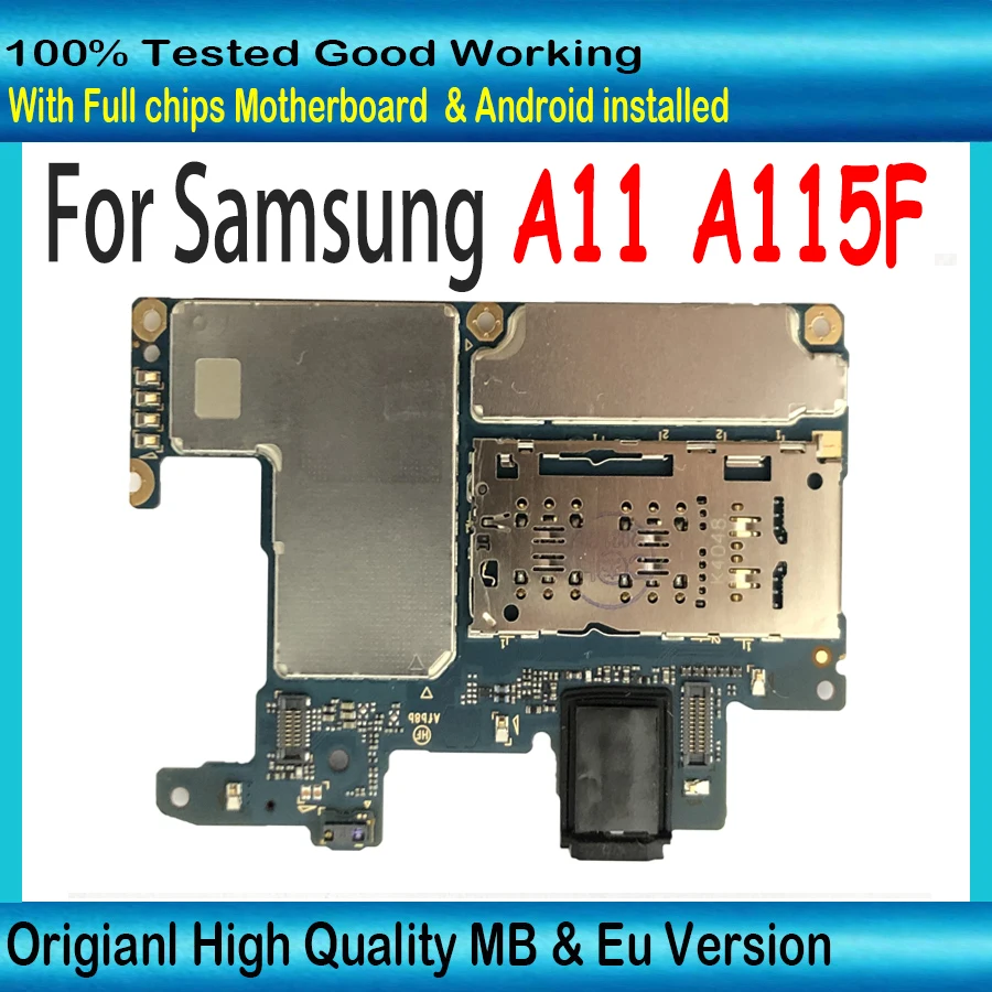 Placa-base-A115F-para-Samsung-Galaxy-A11-placa-l-gica-desbloqueada ...