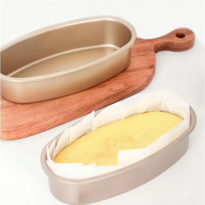 1Pc Nonstick Bakeware Oval Shape DIY Baking Pan Bread Loaf Mold Deep ...