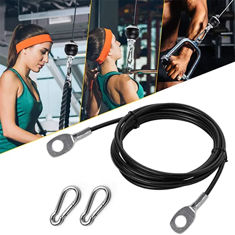 Gym Pulley Cable Replacement | Accessories Home Gym Cable | Home Gym ...