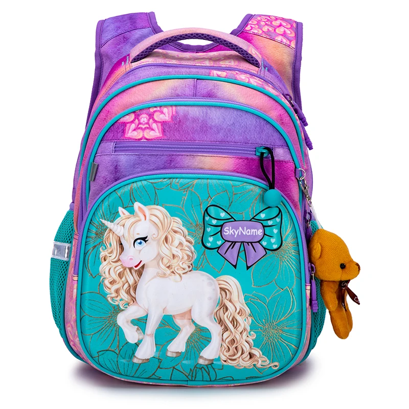 Children-Orthopedic-School-Backpacks-Girls-Cute-Unicorn-Shoulder-Bag ...
