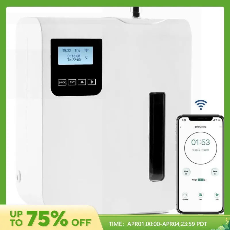 Aromaterapia-Perfume-Air-Machine-com-Bluetooth-e-Wi-Fi-inteligente ...