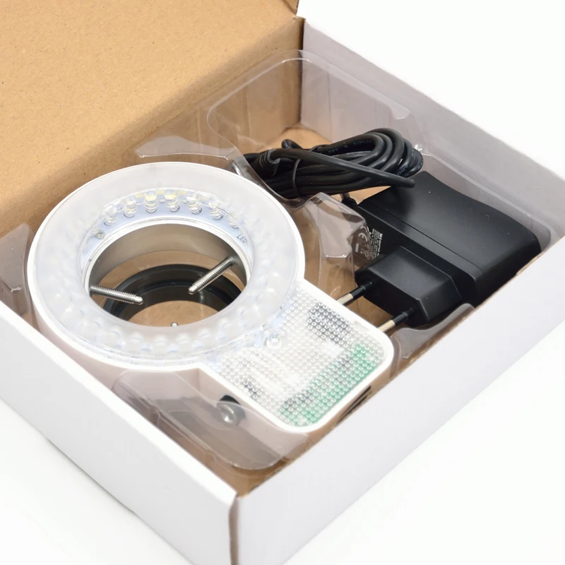 FYSCOPE 56 pcs can control LED Light white ring microscope illumination ...