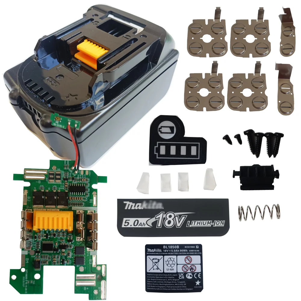 10PCS-BL1860-FOR-makita-18V-kits-BL1850-SHELL-case-box-bms.png