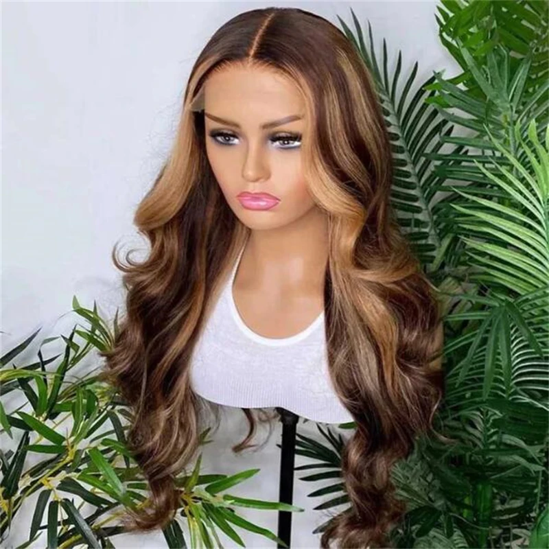 26-inch-Soft-Highlight-BlondeBody-Wave-European-Virgin-HumanHair-Jewish ...