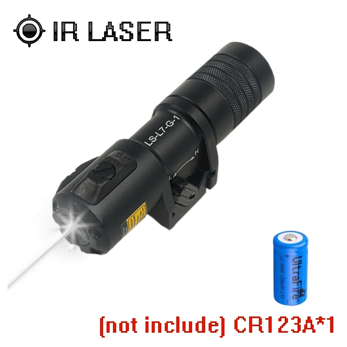 Waterproof Metal Low Profile Invisible Infrared Gun Laser Sight ...