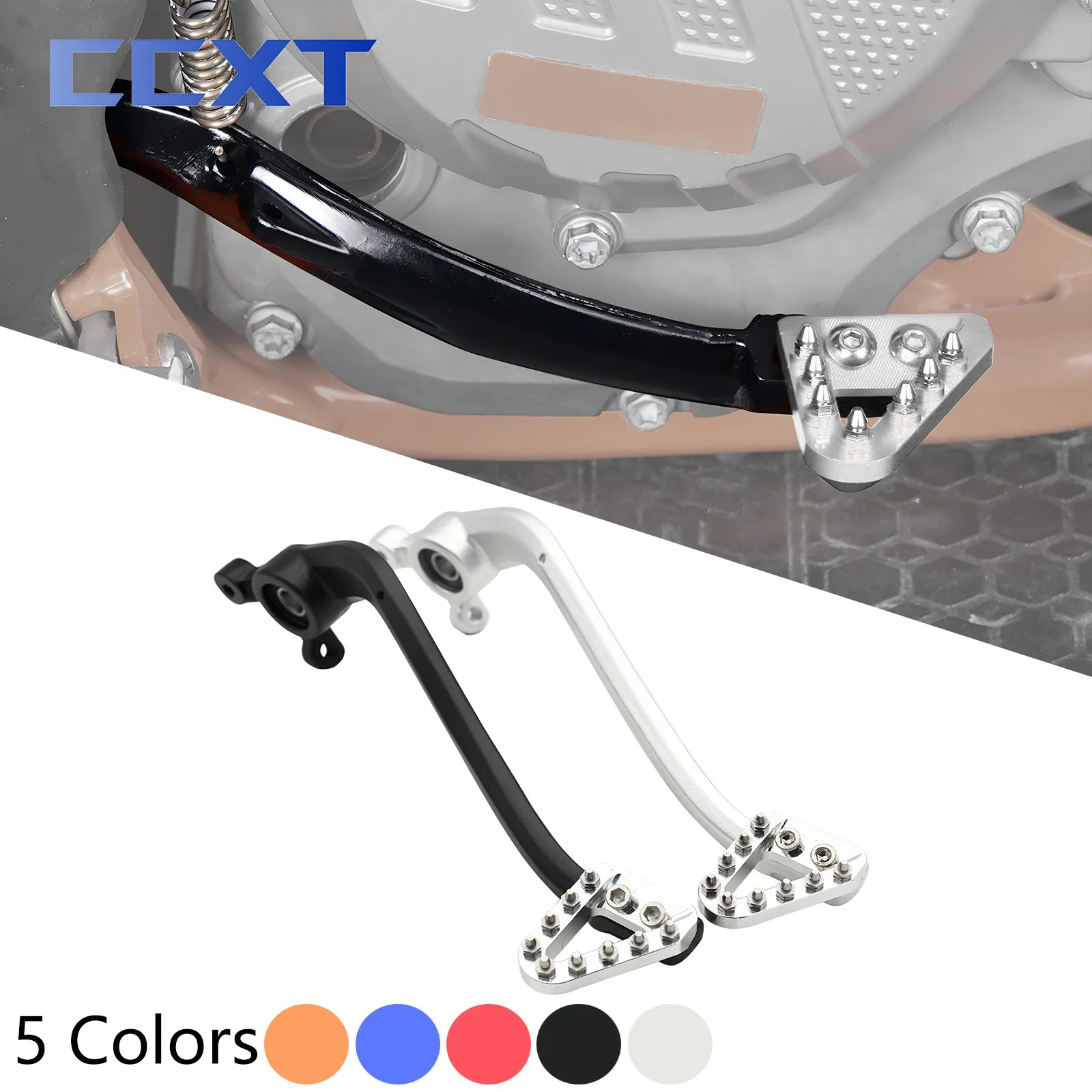 Motorcycle-Forged-Aluminum-Rear-Brake-Pedal-Lever-For-KTM-SX-SXF-EXC ...