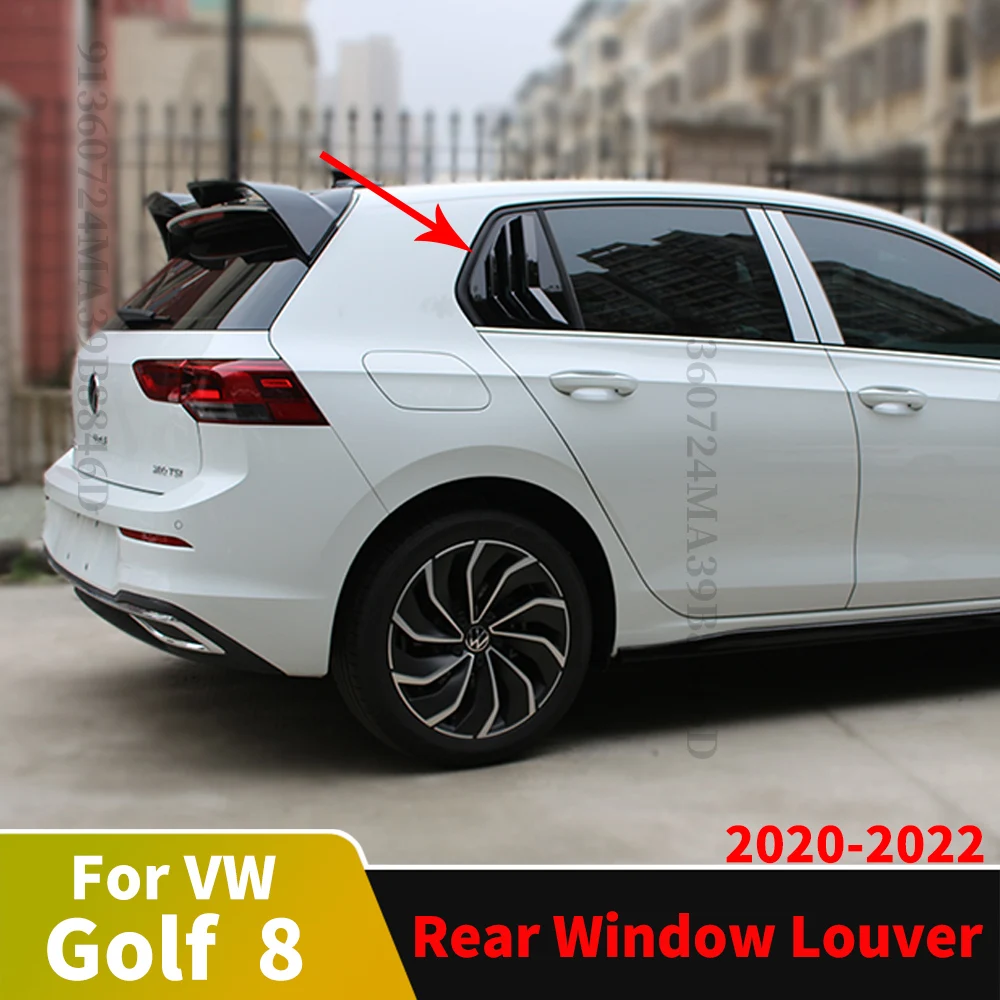 Sport Tuning Accessories Sticker Modified Rear Window Shutter Louver ...