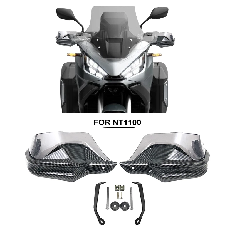 For HONDA NT1100 NT 1100 nt 1100 2022 2023 Carbon Hand Guard Motorcycle ...