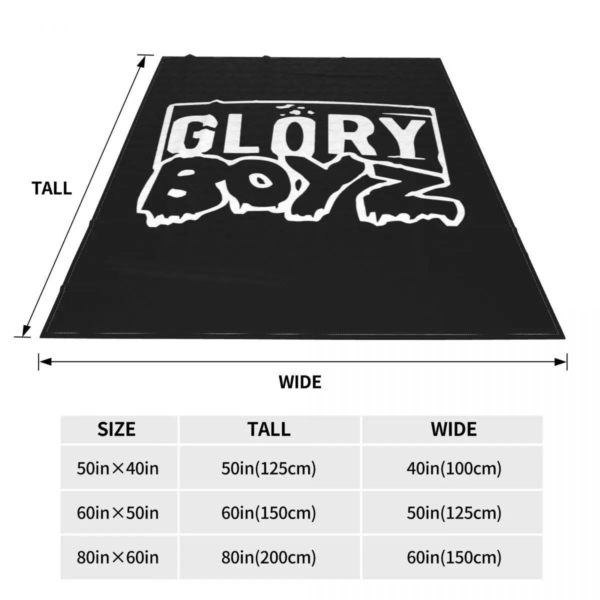 Glory Boyz Logo Black And White